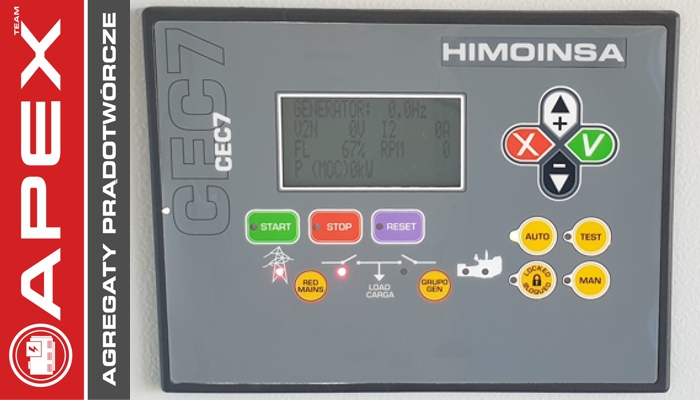 CC2 250A HIMOINSA ATS-SZR